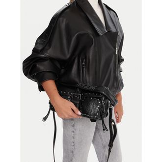 Pepe Jeans London Handtasche Pepe Jeans Sally Moon PL0300002 Schwarz