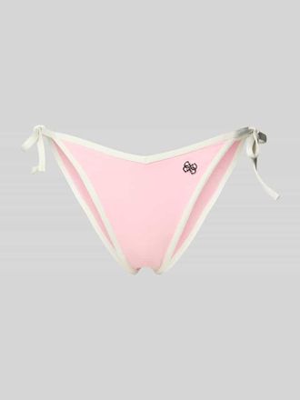 Guess Bikini-Slip mit Schn&uuml;rung und Label-Applikation Modell NIKI