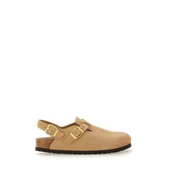 Birkenstock Femme, Chaussures, Beige, Taille: 38 EU Boston Clog with Backstrap