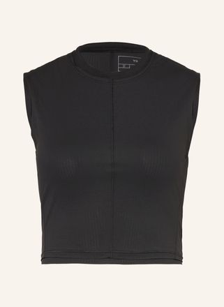 Yohji Yamamoto Lauftop schwarz