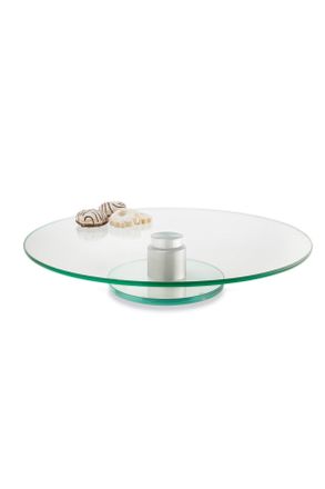 Leonardo Tortenplatte Turn, Klar, Glas, rund, Tischkultur & Servieren, Servierplatten