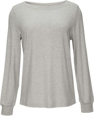 s.Oliver Langarmshirt T-Shirt Weiches Longsleeve aus Jerseystrick