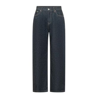 Arte Logo-Bestickte Straight-Leg Jeans - - Jeans - Herren - Blau - W34