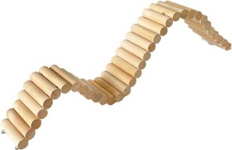 Artibetter SECFOU Miniatur Holz gartenzaun mit Nat&uuml;rlicher Holzmaserung Filigrane Handwerkskunst Vielseitig f&uuml;r Puppenh&auml;user Mini g&auml;rten und Modellbau Kindersich