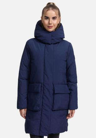 Marikoo Winterjacke MARIKOO Nanami, Damen, Gr. L, blau (bright navy), Obermaterial: 100% Polyester. Innenseite: 100% Polyester. Futter: 100% Polyester. Wattie