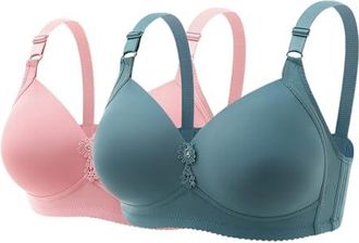 Generic Ma commande Force de soutien pour femmes, bretelles r&eacute;glables, couverture compl&egrave;te, soutien-gorge confortable sans armature, soutien-gorge sans armatu