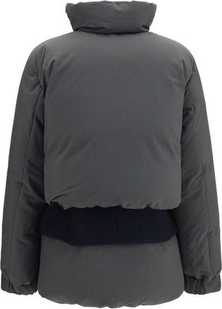 sacai Womens Multicolor Polyester Coat Clothing