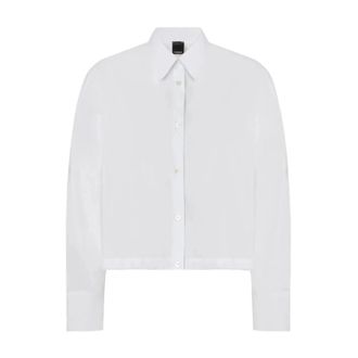Pinko Cammie Camicia Popeline - - Blouses & Shirts - Damen - Wei&szlig; - M