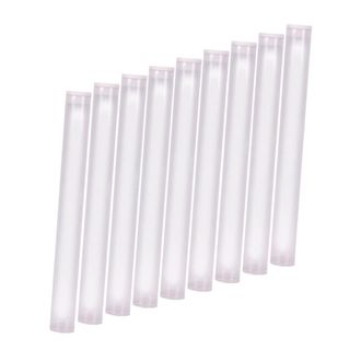 BESPORTBLE 9 St&uuml;ck Teiliges Acryl R&auml;ucherst&auml;bchen aufbewahrungsr&ouml;hrchen mit Glatter Oberfl&auml;che Tragbare Vielseitige R&auml;ucherst&auml;bchenbeh&auml;lter Sicher und Kompakt f&uuml;