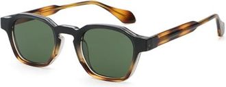 Generic Lunettes De Soleil Tendance &Agrave; Monture Carr&eacute;e Polaris&eacute;e For Hommes Et Femmes(Multi-colored)