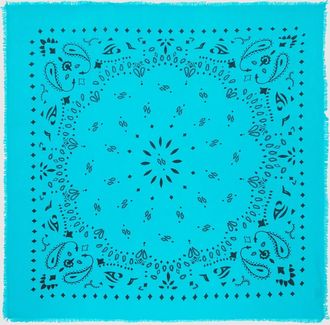 Kujten &Eacute;charpe Hachiko Bleu Turquoise