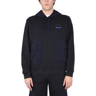 Paul Smith PS Happy - - Sweatshirts & Hoodies - Herren - Blau - M