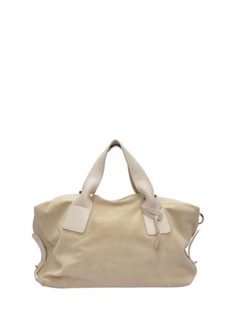 Anna Luchini Beige Rindsledertasche