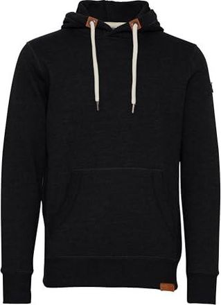 Solid SDTripHood Homme Sweat à Capuche Hoodie Pull à Capuche Cordon de Serrage Poche Kangourou Poignets côtelés Détails du Label Mélange de Coton Regular Fi