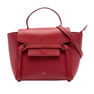 Celine Pre-owned Nano Belt Bag - Femme - Pre-owned - Rouge - Taille: ONE Size