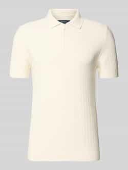 Mc Neal Poloshirt mit kurzem Rei&szlig;verschluss und Polokragen