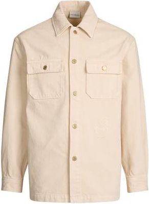 Dr&ocirc;le de Monsieur Chemise droite en denim de coton