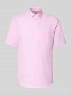 Olymp Regular Fit Business-Hemd mit Kentkragen und Brusttasche