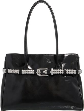 Liebeskind Liebeskind Berlin Satchels - Nori Studs Lack Distressed - Gr. unisize - in Schwarz - f&uuml;r Damen