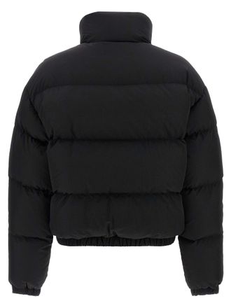 Ienki Ienki Womens Black Nylon Full-Length Jacket Clothing