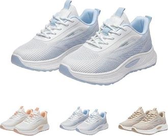 Generic Baskets orthop&eacute;diques pour femme - Chaussures de marche et de tennis rembourr&eacute;es - L&eacute;g&egrave;res et respirantes - Confortables - Chaussures de course &agrave; pied