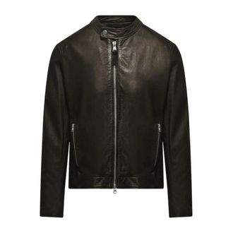 Bomboogie Homme, Vestes, Noir, Taille: M Leather Vestes