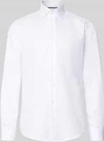 Christian Berg Regular Fit Businesshemd aus Baumwolle mit Kentkragen