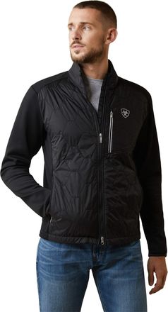 Ariat Mens Fusion Insulated Jacket Long Sleeve in Black, Size 2X-Large, by Ariat
