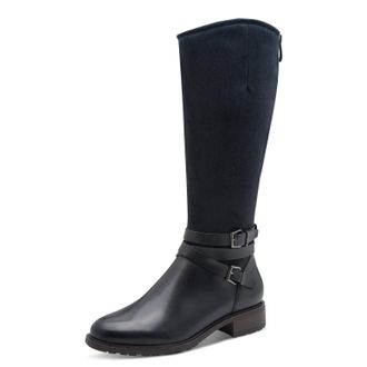 Tamaris Damen Stiefel Leder blau 38