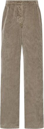 The Row Pantalon en velours c&ocirc;tel&eacute; Adler - Femme - Pantalons - Beige - Taille: 38 FR