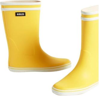 Aigle Damen Falkland 2Rain Boot, Gelb/Wei&szlig;, 36 EU