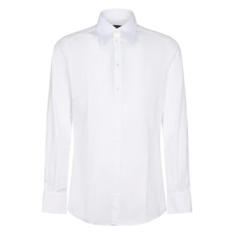Dolce & Gabbana Homme, Chemises, Blanc, Taille: L Formal Shirt