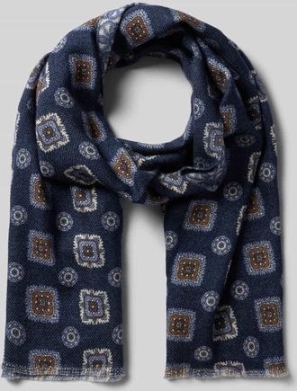 Altea Doubleface-Schal im Allover-Look