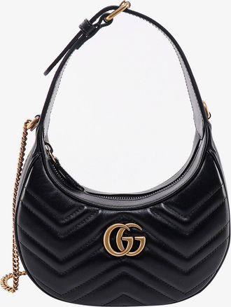 Gucci GG Marmont quilted leather shoulder bag with metal GG logo - GUCCI - gender_Woman