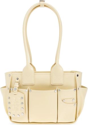 Ganni Femme, Sacs, Beige, Taille: ONE Size The Shoulder Bag