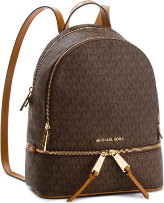 Michael Kors Rucksack MICHAEL Michael Kors Rhea Zip 30S7GEZB1B Braun