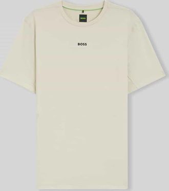 HUGO BOSS Slim Fit Sport-T-Shirt mit Label-Print Modell TS_Active
