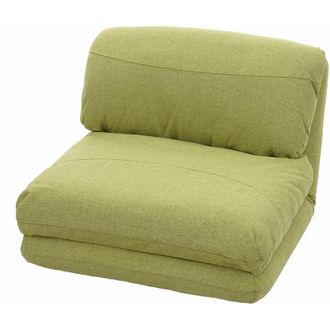 Hhg Schlafsessel HHG 515, Schlafsofa Funktionssessel Klappsessel Relaxsessel, Stoff/Textil gr&uuml;n