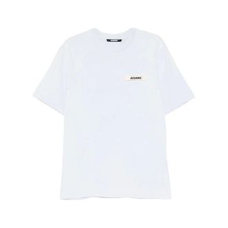 Jacquemus Homme, Tops, Bleu, Taille: XL T-Chemises