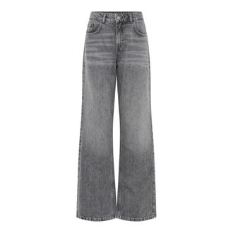 Bruuns Bazaar Wide Jeans - - Jeans - Damen - Grau - S