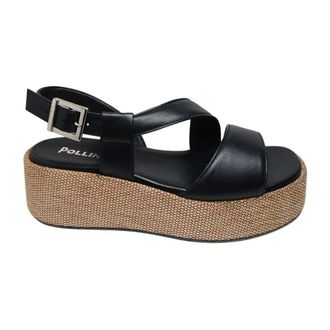 Pollini Sandali Nappa - - Shoes - Damen - Schwarzk - 39 EU