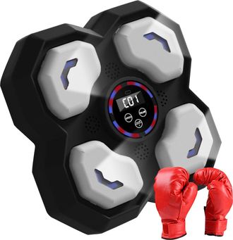 Generic Interaktiver Boxtrainer - Intelligentes Heimtrainingsger&auml;t,Wandmontierte Musik Punching Maschine - f&uuml;r Jugendliche, Kinder, Erwachsene, Familie und Fr
