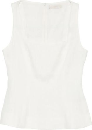Faithfull The Brand Mina square-neck top - Weiß