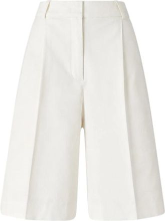 Pinko Pinko, Femme, Shorts, Blanc, Taille: 42 FR Bryana Bermuda Shorts