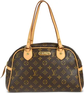 Louis Vuitton sac à main Montorgueil PM (2008) - Marron