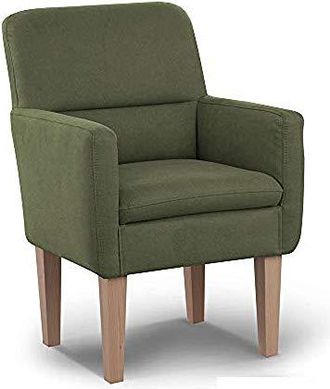 Cavadore Diningsessel Kira / Polstersessel für Küche, Esszimmer oder Wohnküche / Passend zur Küchengarnitur Kira / Leichte Fleckenentfernung dank Soft Clean / 