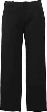 Dior pantalon droit &agrave; taille haute - Noir