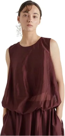 Meimeij Femme, Tops, Violet, Taille: 40 FR E6/I/M6Ef11881 Sangria