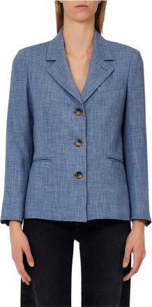 Liu Jo Femme, Vestes, Bleu, Taille: 42 FR Giacca blazer