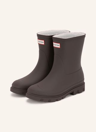 Hunter Gummi-Boots Downpour braun